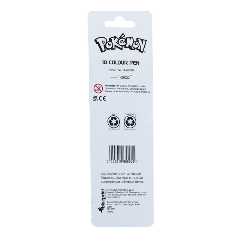Pokemon 10 Colour Pen | Waterstones