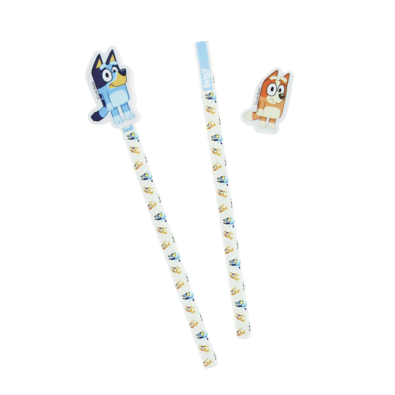 Bluey Pencil & Eraser Set | Waterstones