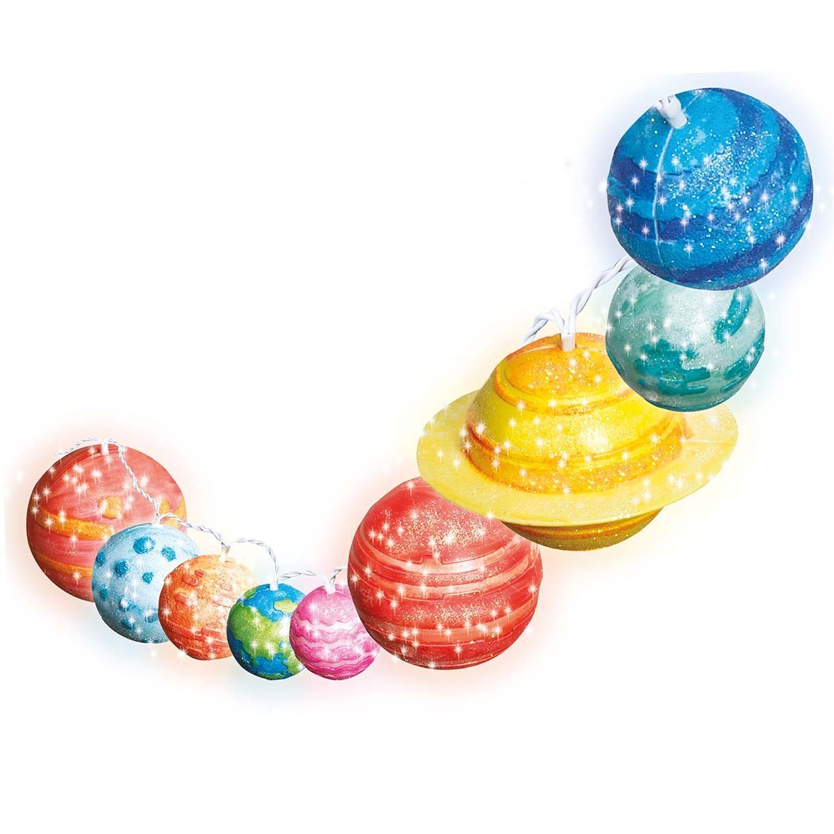 Steam Powered Kids - Solar System Lights | Waterstones