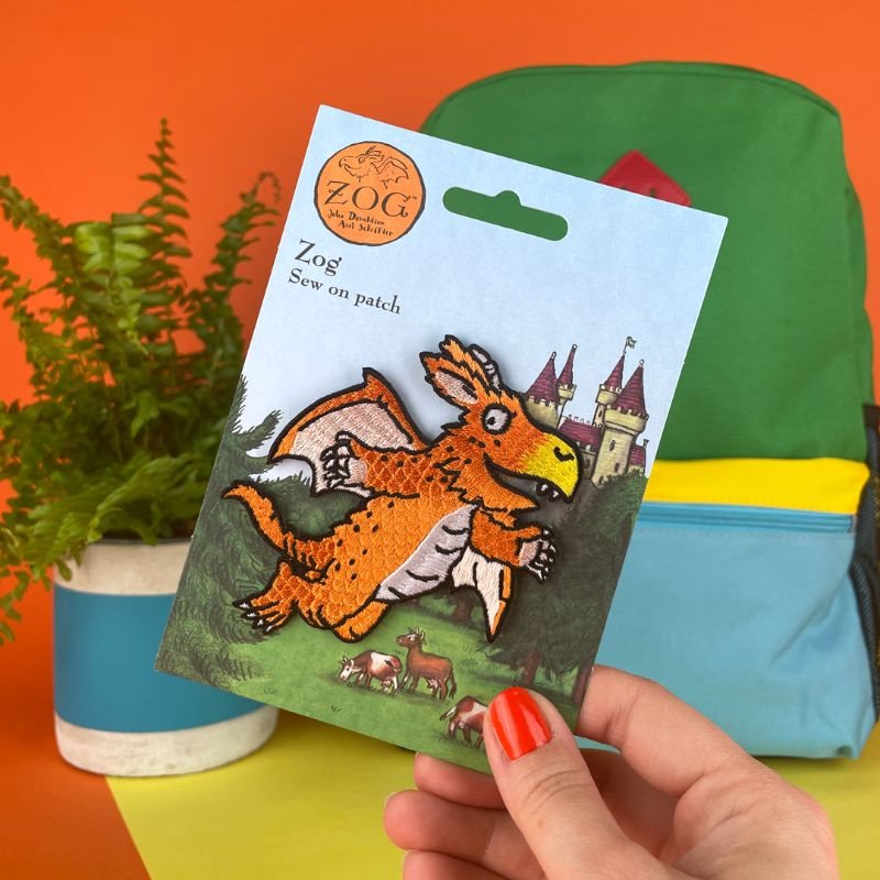 Zog Flying Sew On Patch | Waterstones