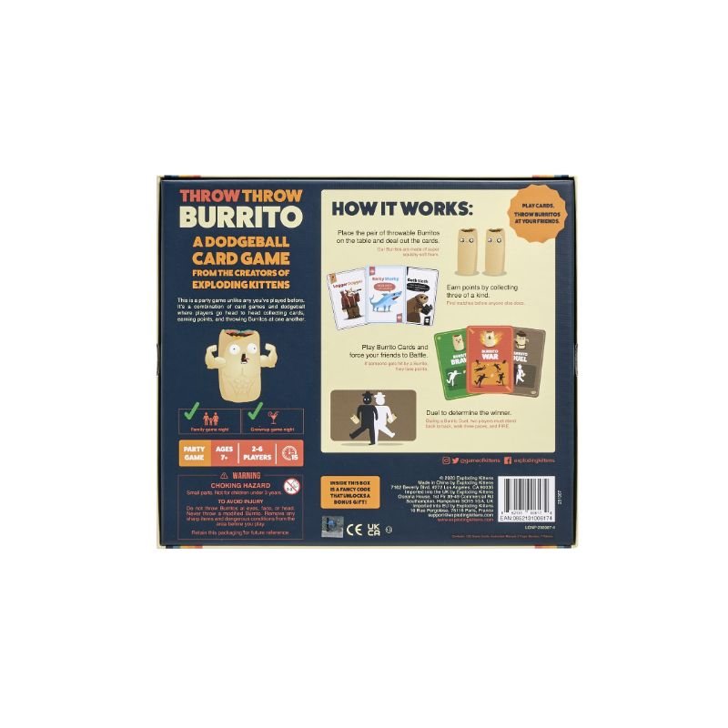 Throw Throw Burrito Card Game | Waterstones