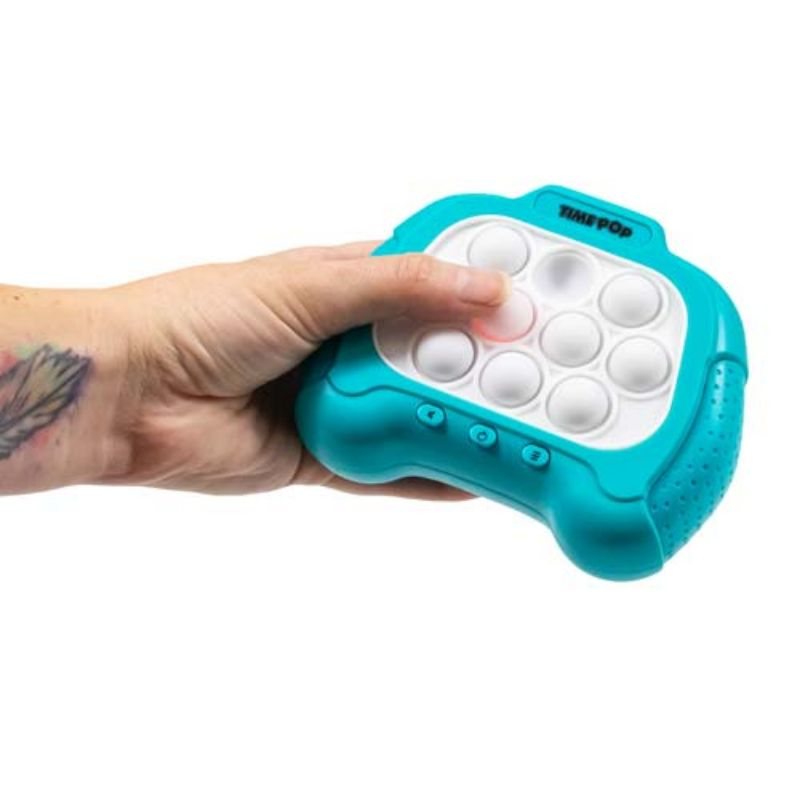 Time Pop Light Up Push Popper Game - Blue | Waterstones