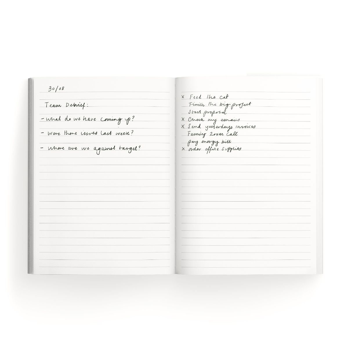 Multi Stripe Perfect Bound A5 Notebook | Waterstones