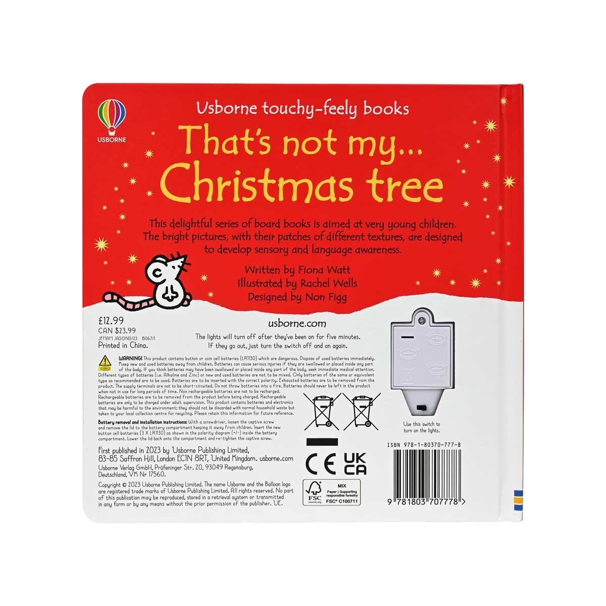That's not my...Christmas tree by Rachel Wells, Fiona Watt | Waterstones