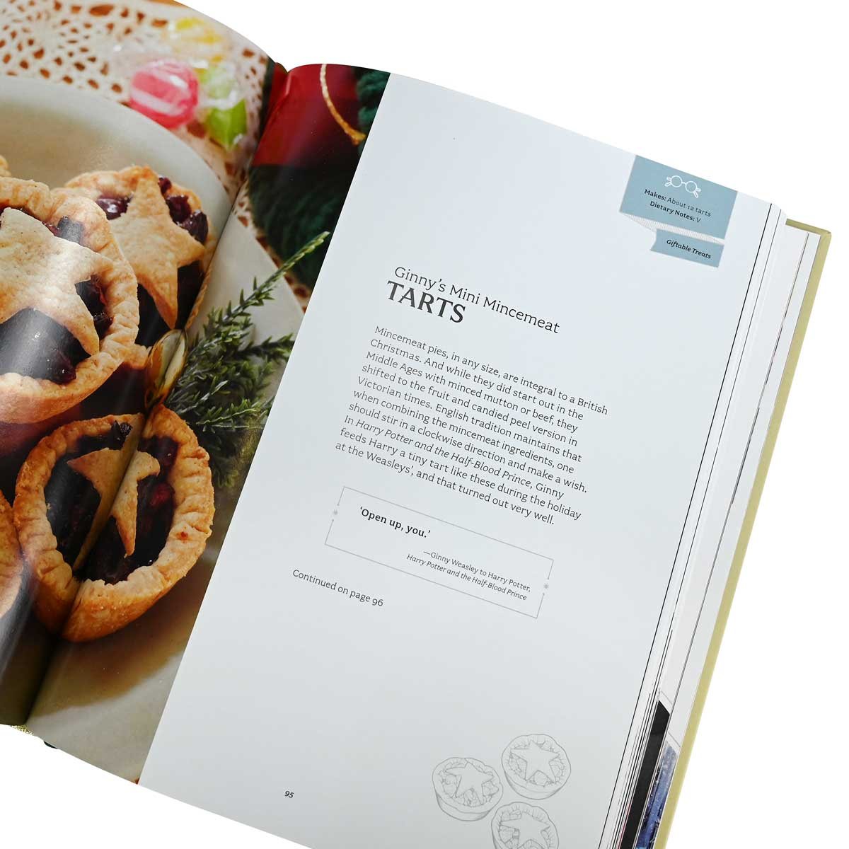 Harry Potter: Official Christmas Cookbook by Elena P. Craig, Jody ...