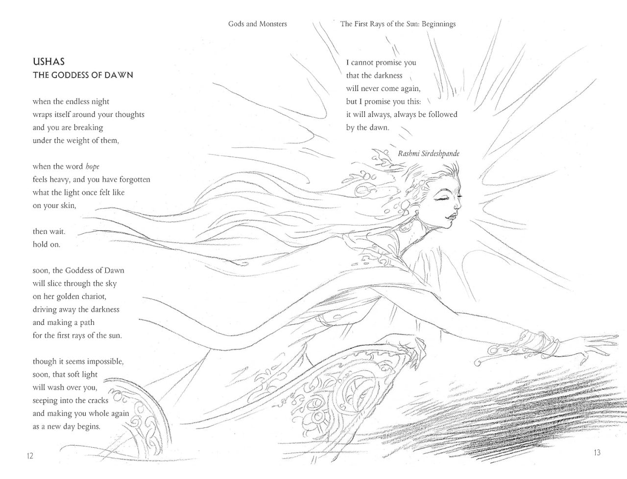 Gods and Monsters - Mythological Poems by Ana Sampson, Chris Riddell ...