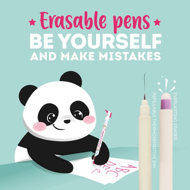 Panda Erasable Pen | Waterstones
