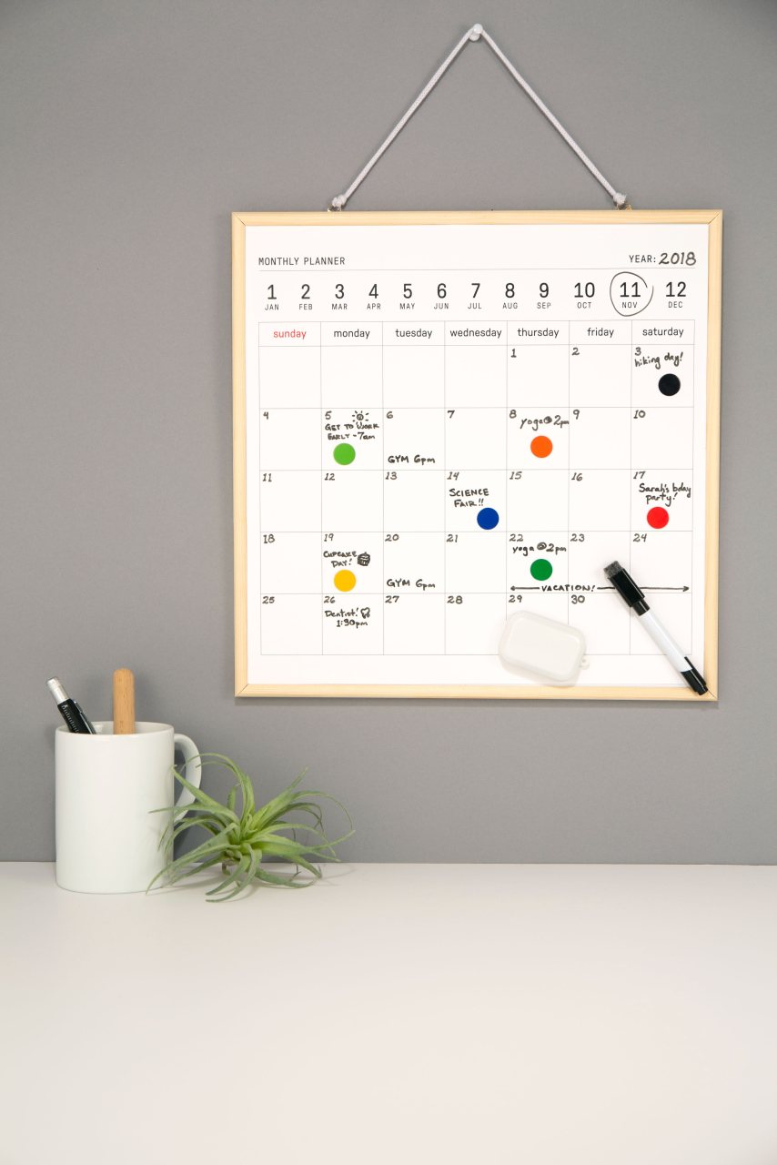 White Board Calendar | Waterstones
