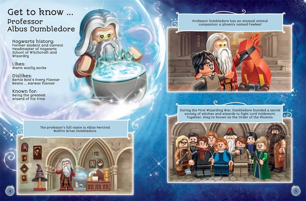 LEGO® Harry Potter™: Official Yearbook 2024 (with Albus Dumbledore ...