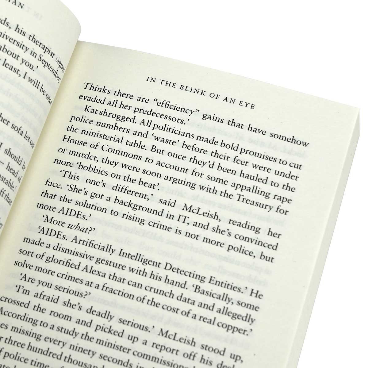 In The Blink of An Eye by Jo Callaghan | Waterstones