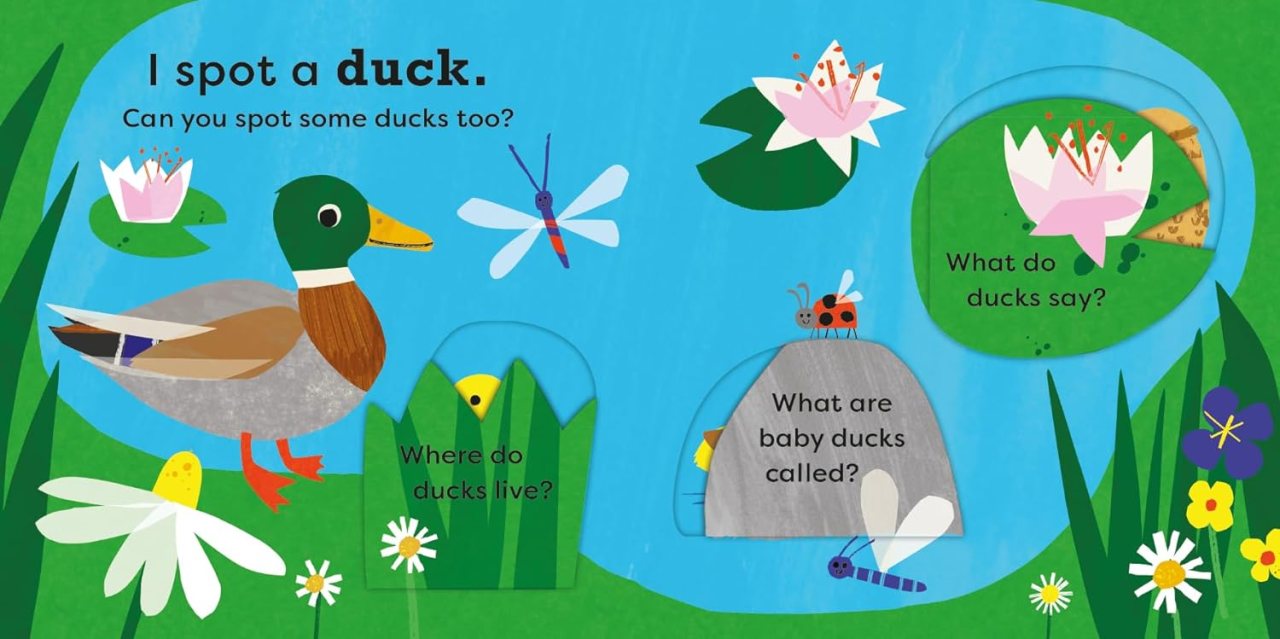 National Trust: My Very First Spotter's Guide: I Spot a Duck by Kay ...