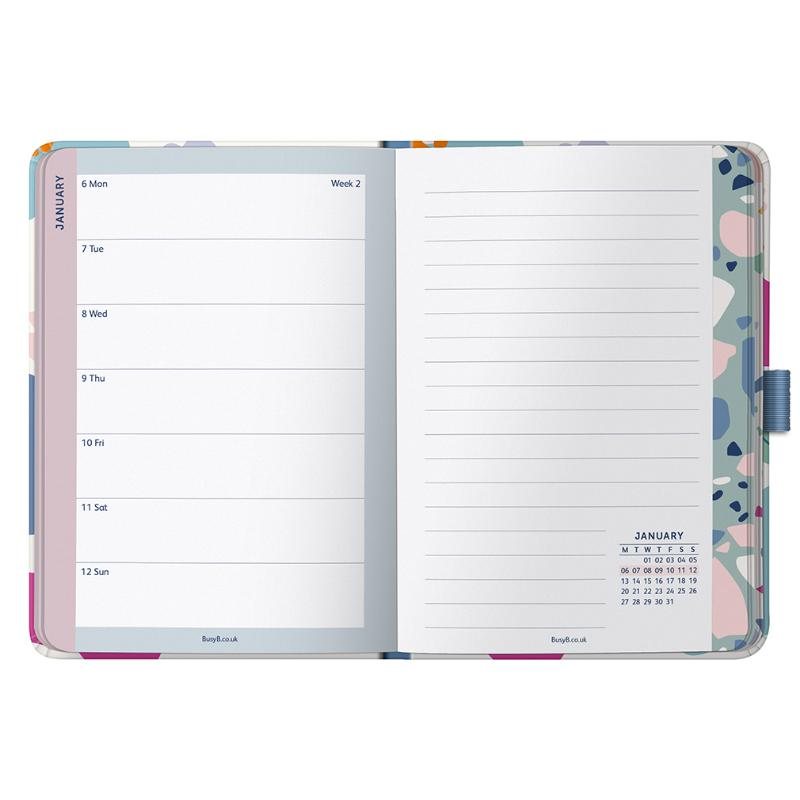 Floral Mid Year A6 To Do Diary 2024-2025 | Waterstones