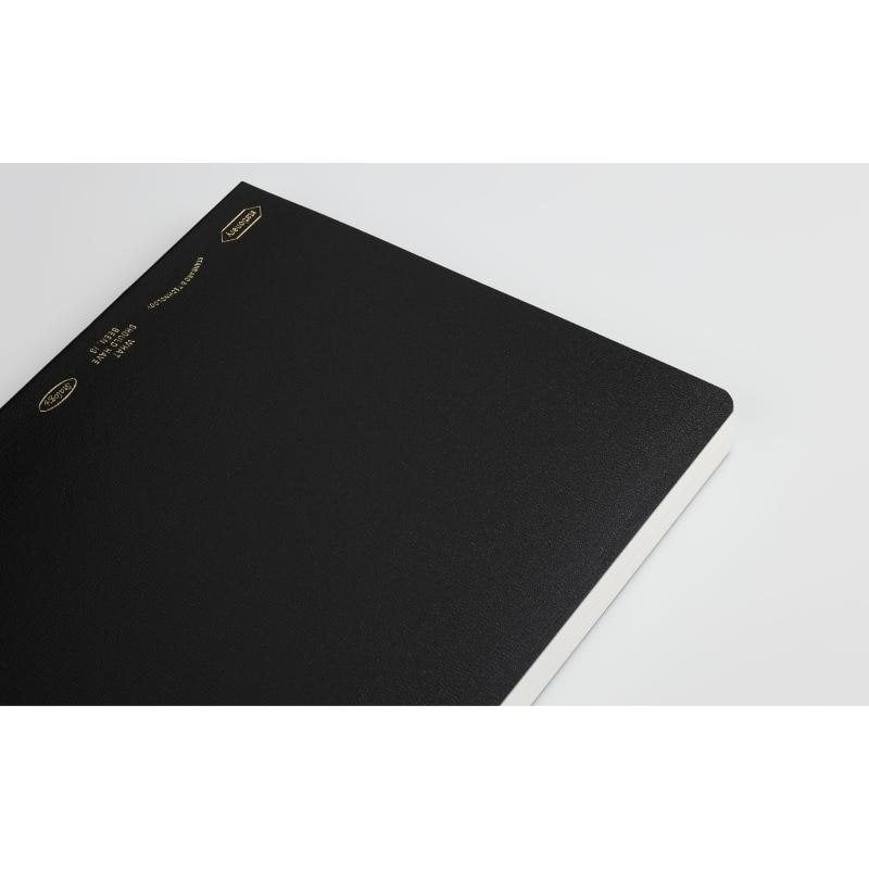 Stalogy 365 Days Notebook, Plain, A5,Black | Waterstones