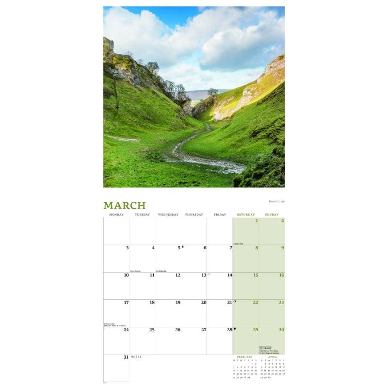 Peak District Wall Calendar 2025 | Waterstones