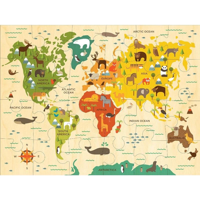 Our World- 24 Piece Floor Puzzle | Waterstones