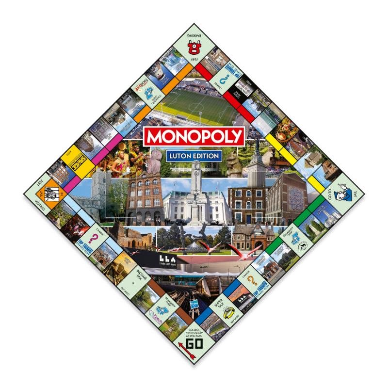 Luton Monopoly | Waterstones