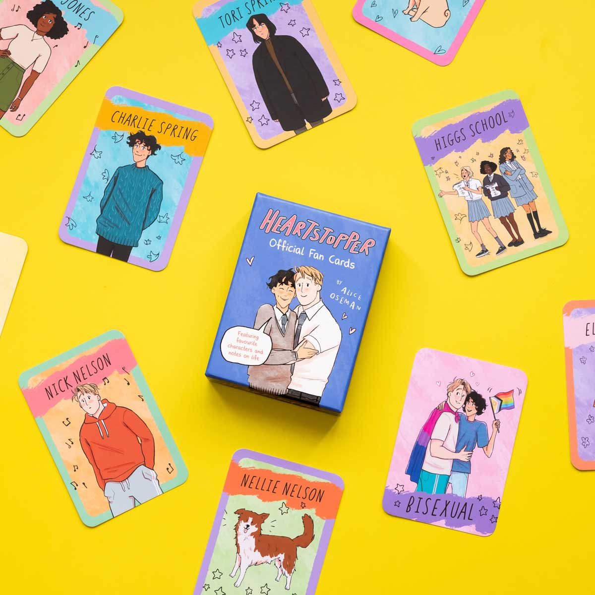 Heartstopper Official Fan Cards by Alice Oseman, Lauren James | Waterstones
