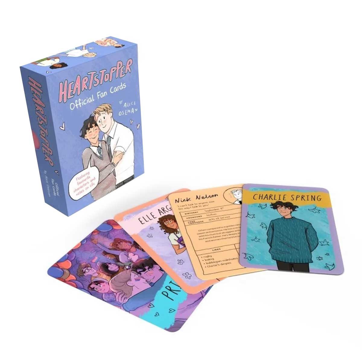 Heartstopper Official Fan Cards by Alice Oseman, Lauren James | Waterstones