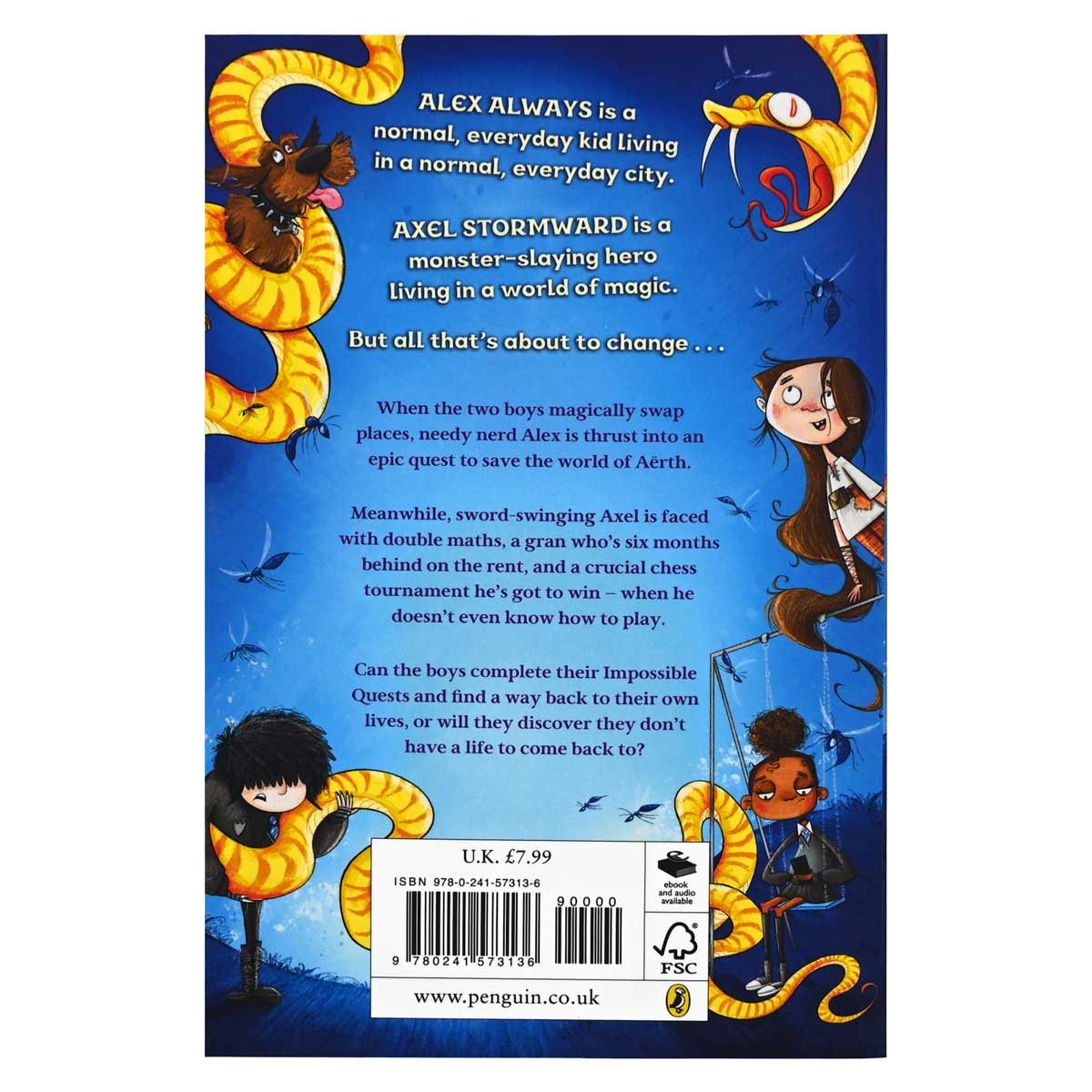 Alex vs Axel: The Impossible Quests by Sam Copeland | Waterstones