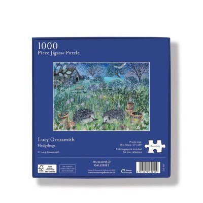 Hedgehogs 1000 Piece Jigsaw Puzzle | Waterstones