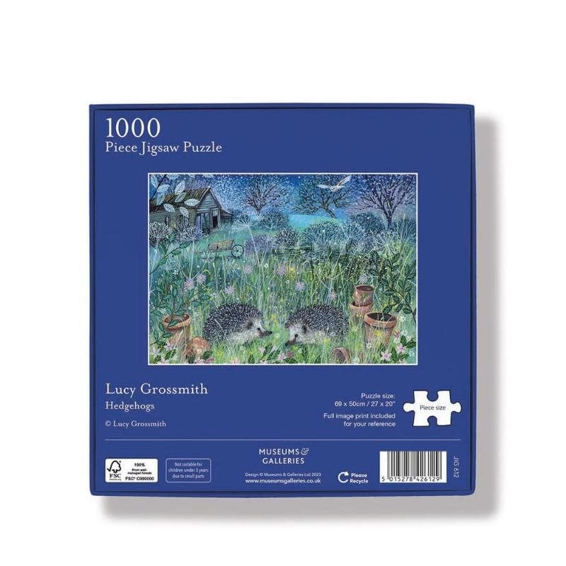 Hedgehogs 1000 Piece Jigsaw Puzzle | Waterstones