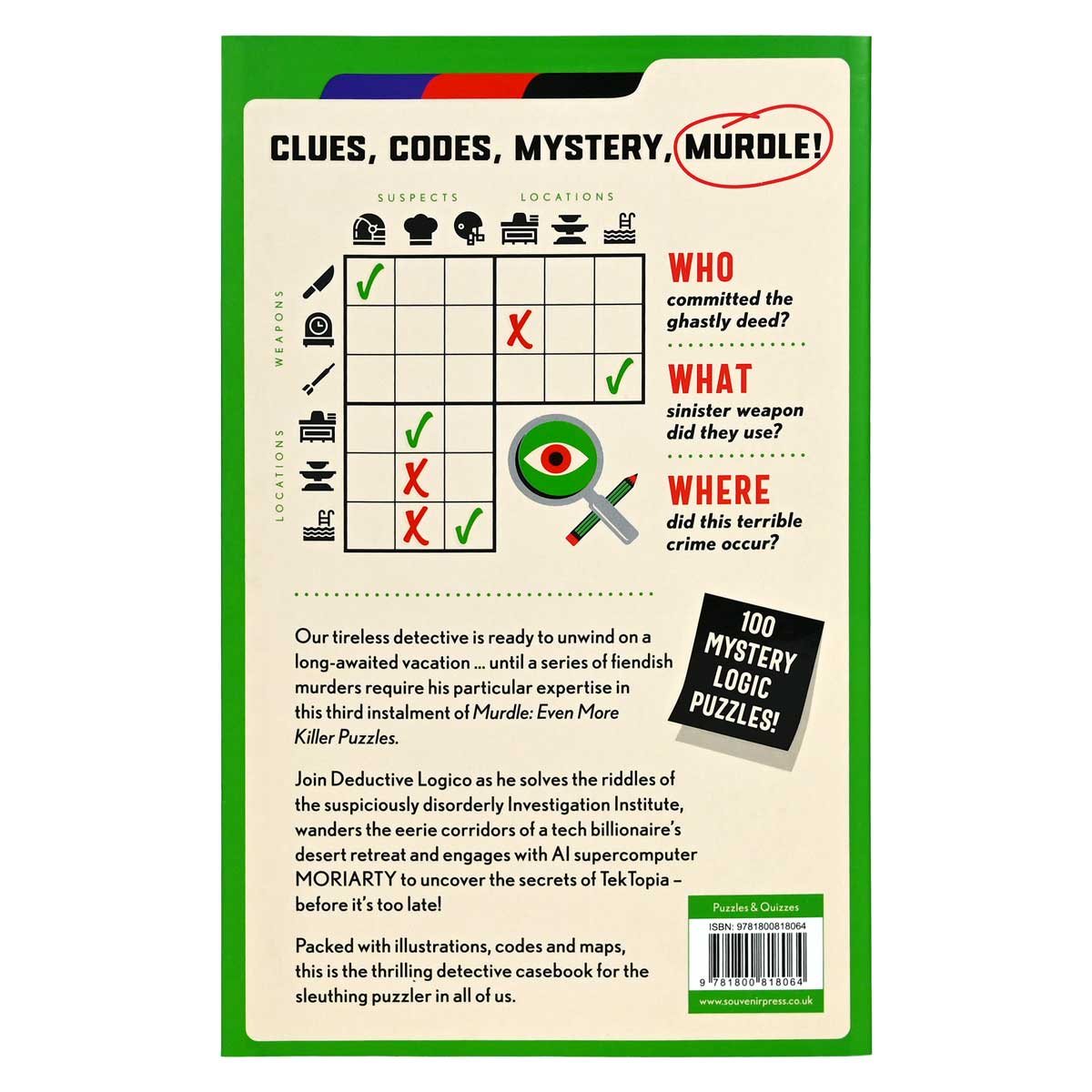 Murdle: Even More Killer Puzzles: THE SUNDAY TIMES BESTSELLING SERIES by G. T. Karber | Waterstones