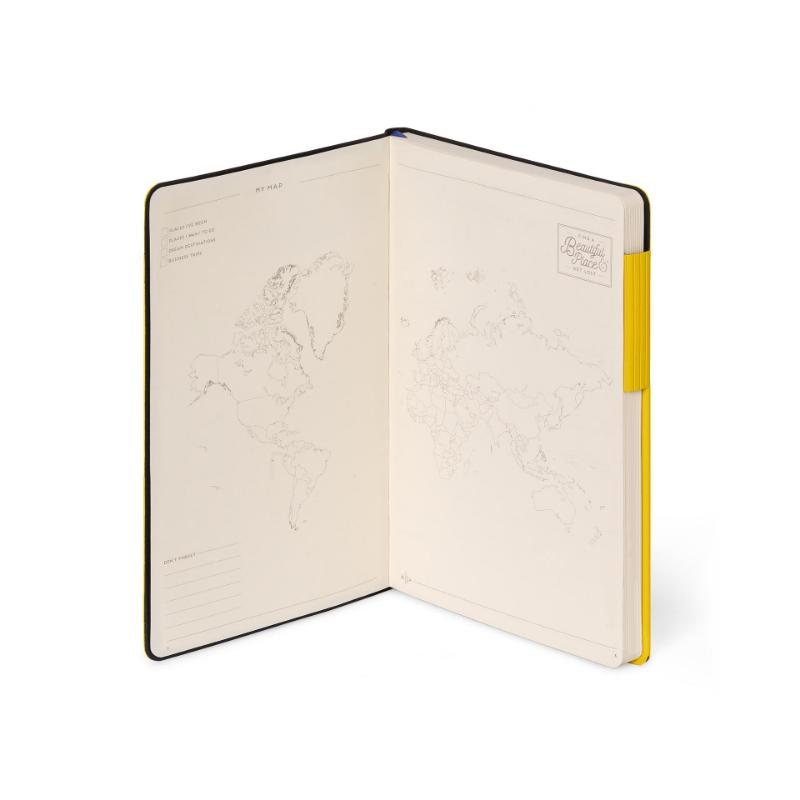 Med Yellow Freesia Lined Notebook | Waterstones