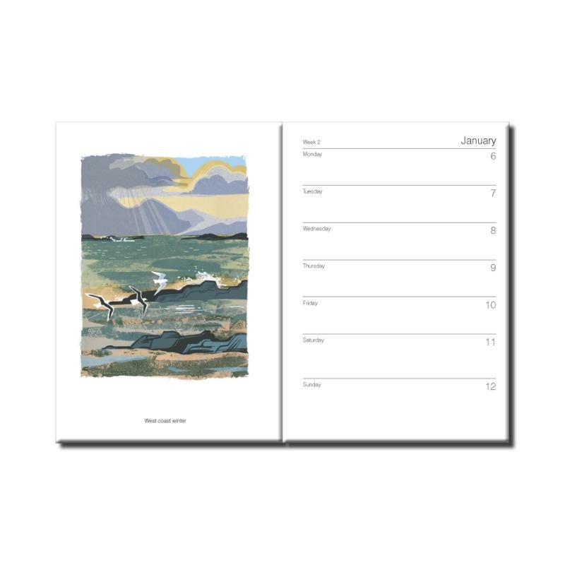 Scottish Nature Pocket Diary 2025 by Jane Smith | Waterstones
