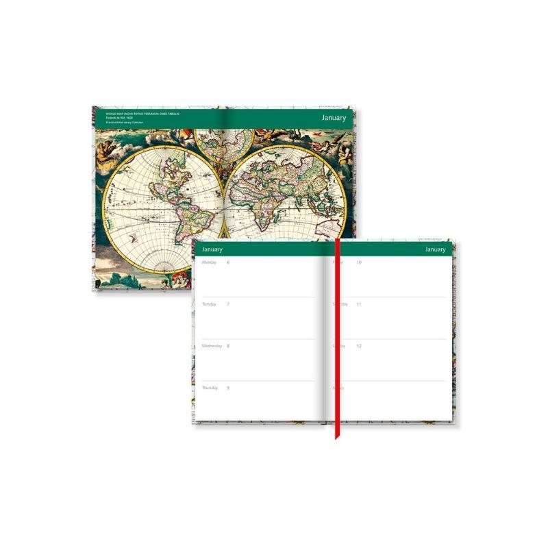 Maps Desk Diary 2025 | Waterstones