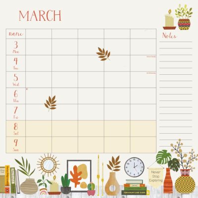 2025 Georgia Breeze Wall Calendar | Waterstones