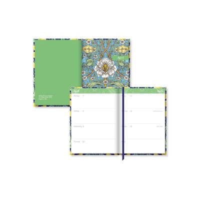 V&A Floral Desk Diary 2025 | Waterstones