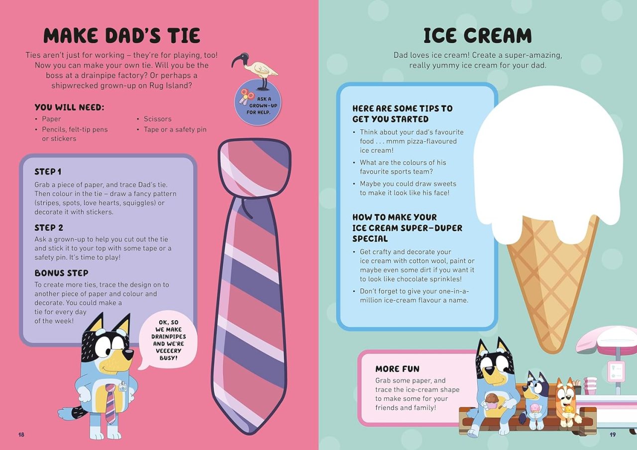 Bluey: Father’s Day Fun! by Bluey | Waterstones