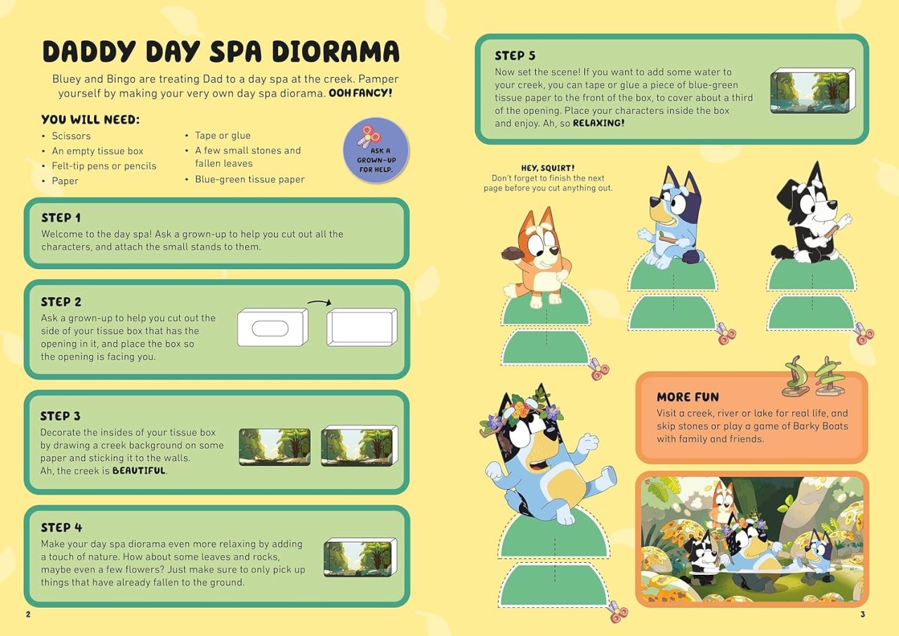 Bluey: Father’s Day Fun! by Bluey | Waterstones