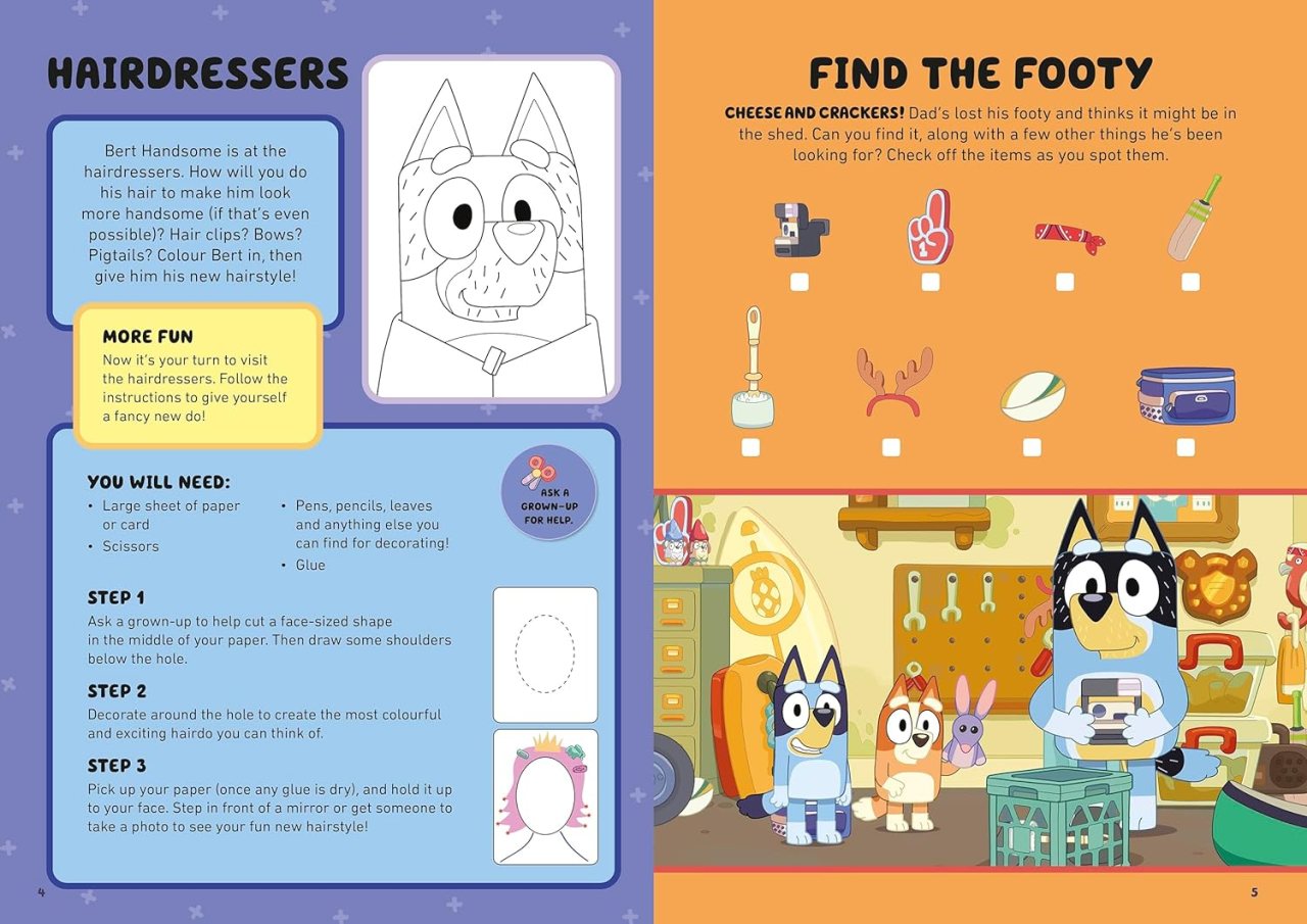 Bluey: Father’s Day Fun! by Bluey | Waterstones