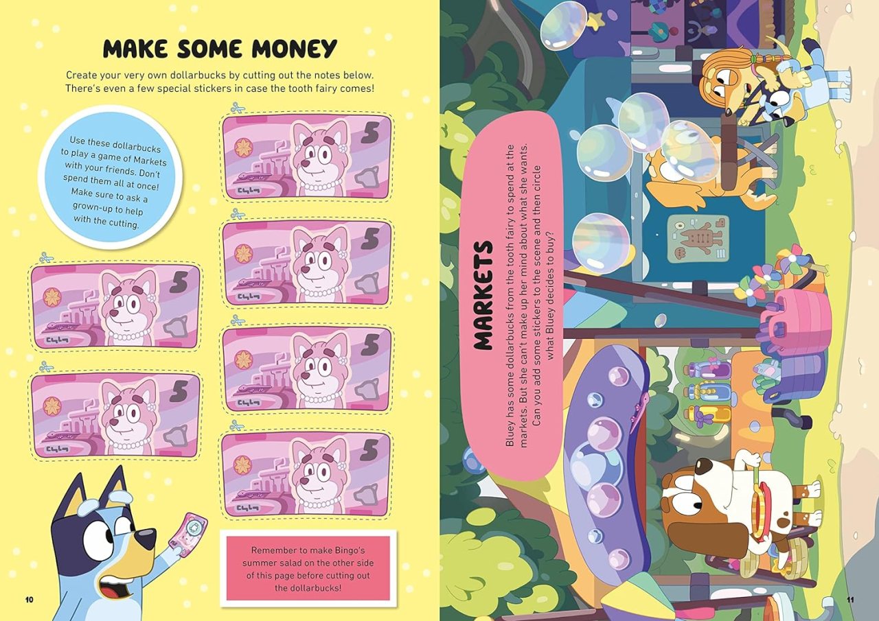 Bluey: Bluey and Friends: A Sticker Activity Book | Waterstones