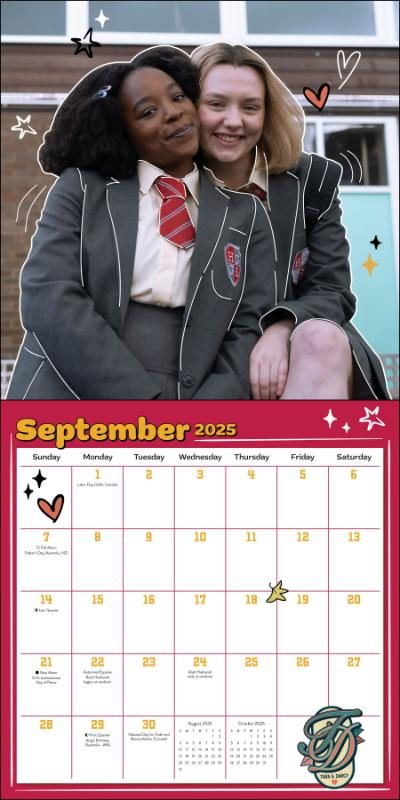 2025 Heartstoppers Calendar by Netflix | Waterstones
