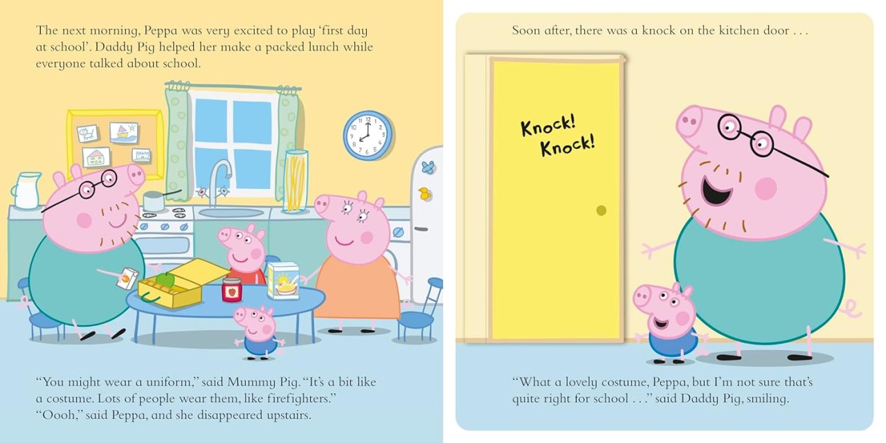 Peppa Pig: Peppa’s First Day at School by Peppa Pig | Waterstones