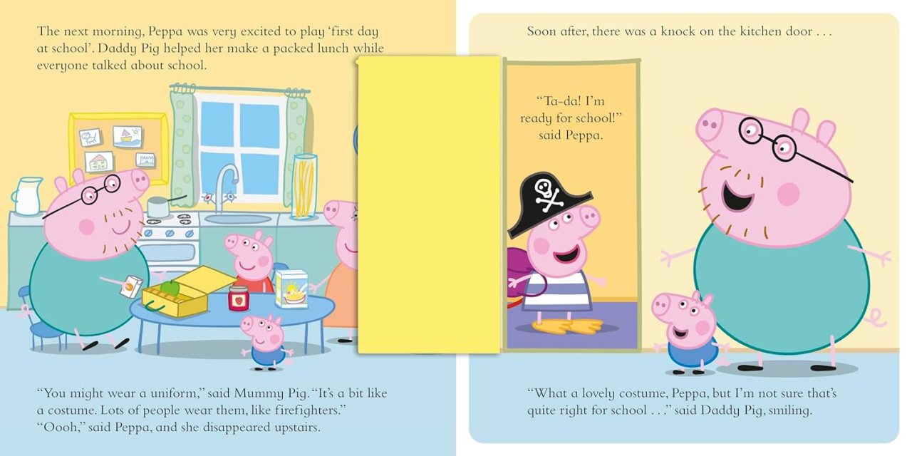 Peppa Pig: Peppa’s First Day at School by Peppa Pig | Waterstones