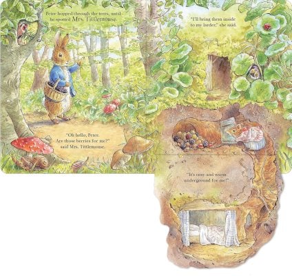 Peter Rabbit: Forest Homes A Peep-Inside Tale by Beatrix Potter ...
