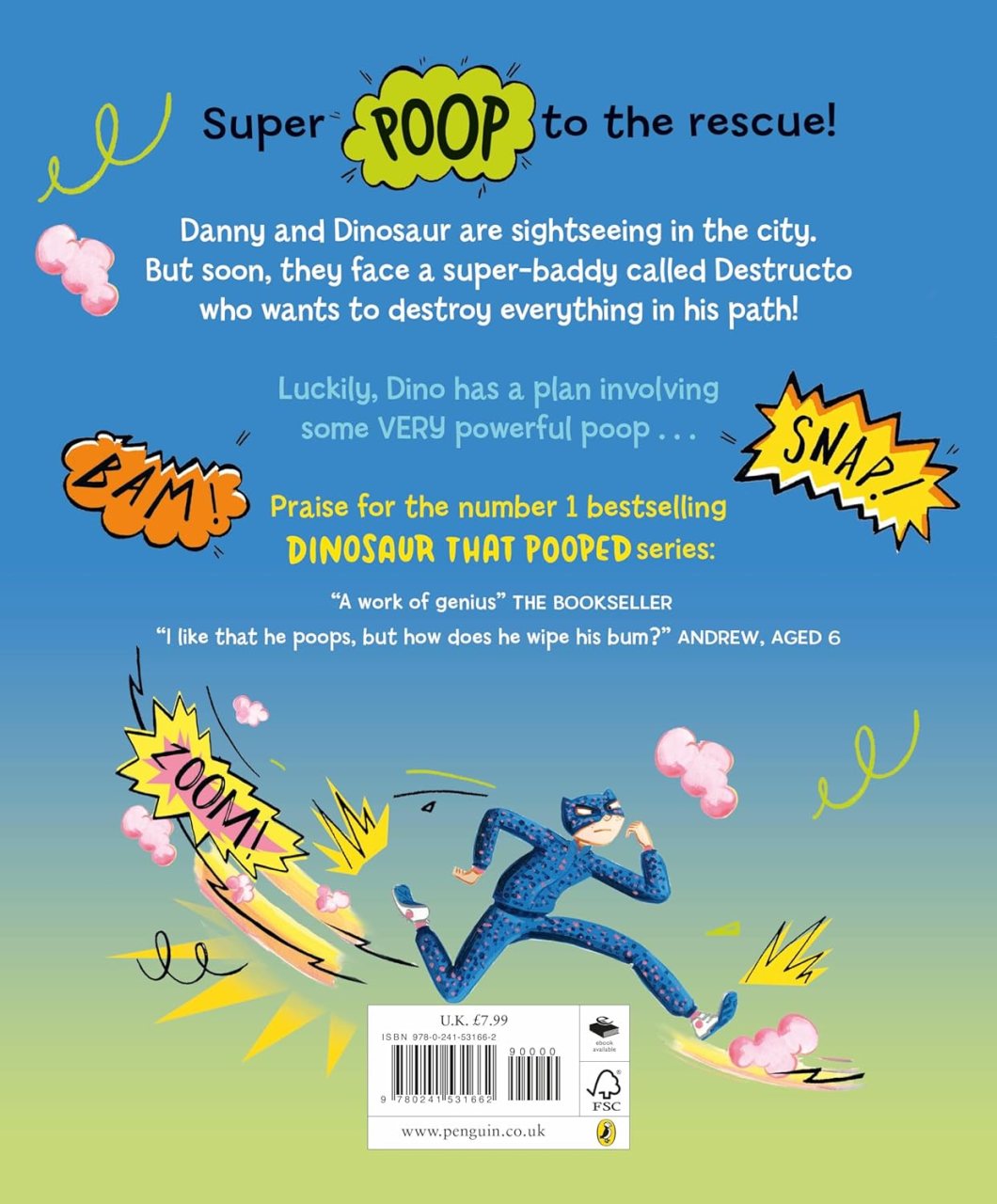 The Dinosaur that Pooped a Superhero by Tom Fletcher, Dougie Poynter ...