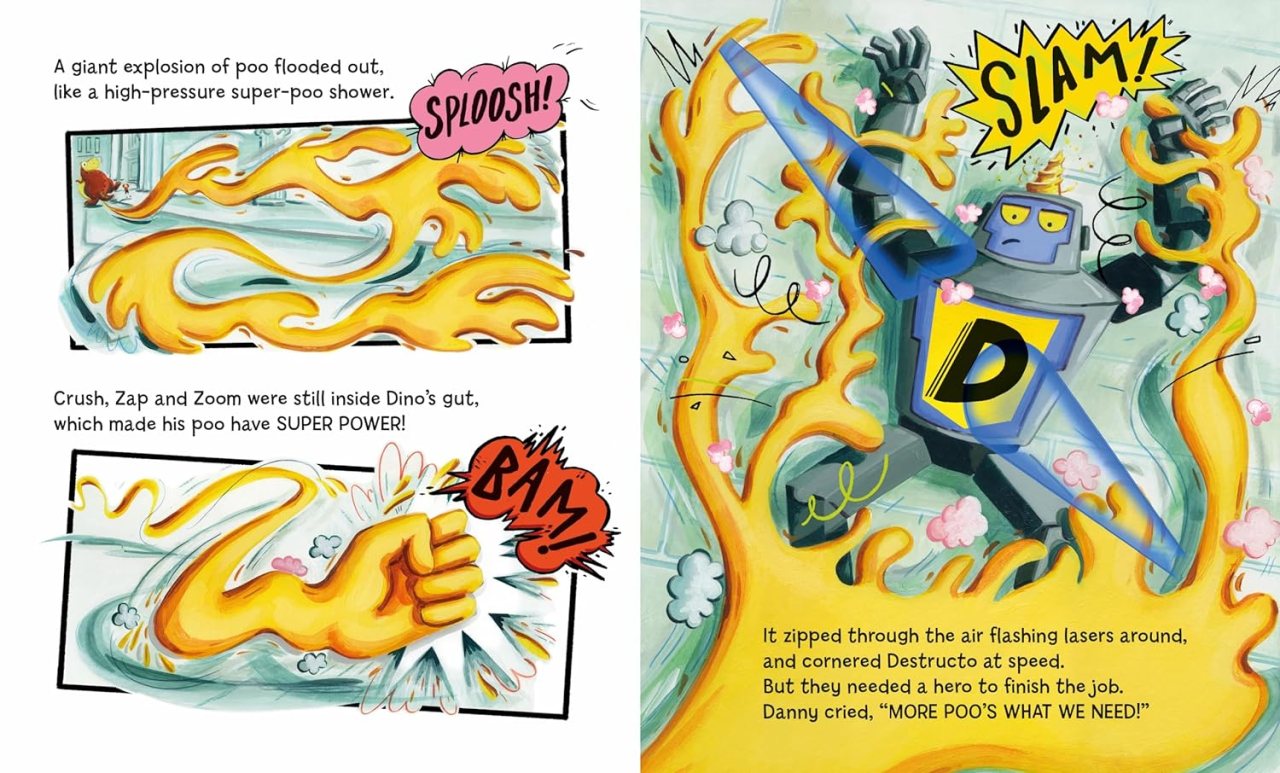 The Dinosaur that Pooped a Superhero by Tom Fletcher, Dougie Poynter ...