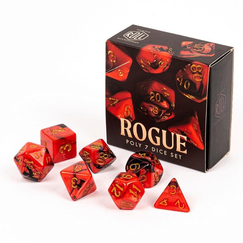 Rogue 7 Polyhedral Dice Set | Waterstones