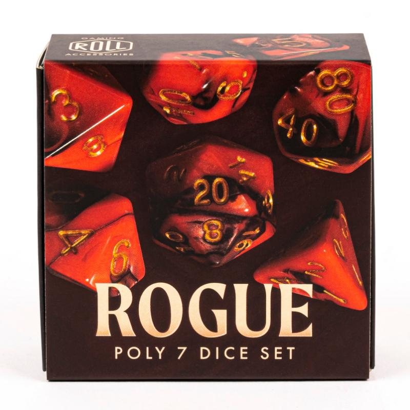 Rogue 7 Polyhedral Dice Set | Waterstones