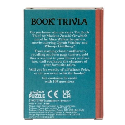 Book Trivia | Waterstones