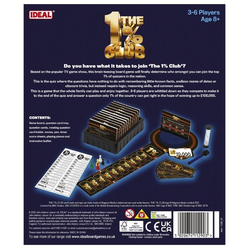 The 1% Club Board Game | Waterstones