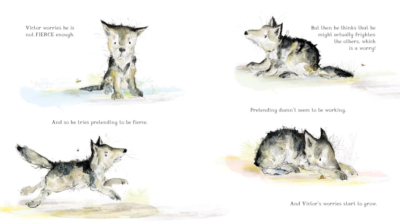 Victor, the Wolf with Worries by Catherine Rayner | Waterstones