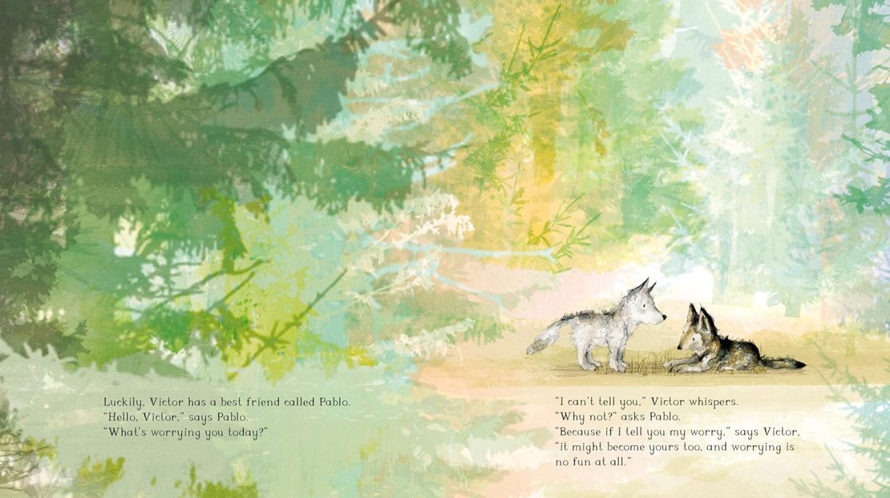 Victor, the Wolf with Worries by Catherine Rayner | Waterstones