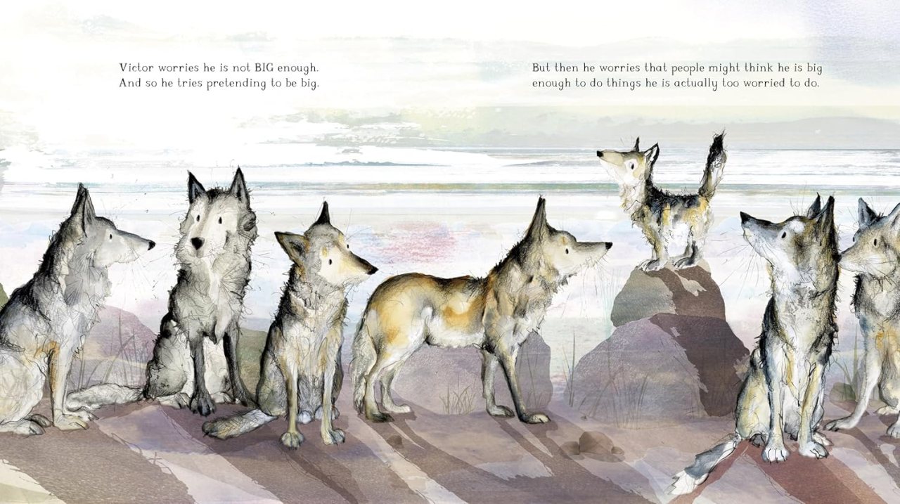 Victor, the Wolf with Worries by Catherine Rayner | Waterstones