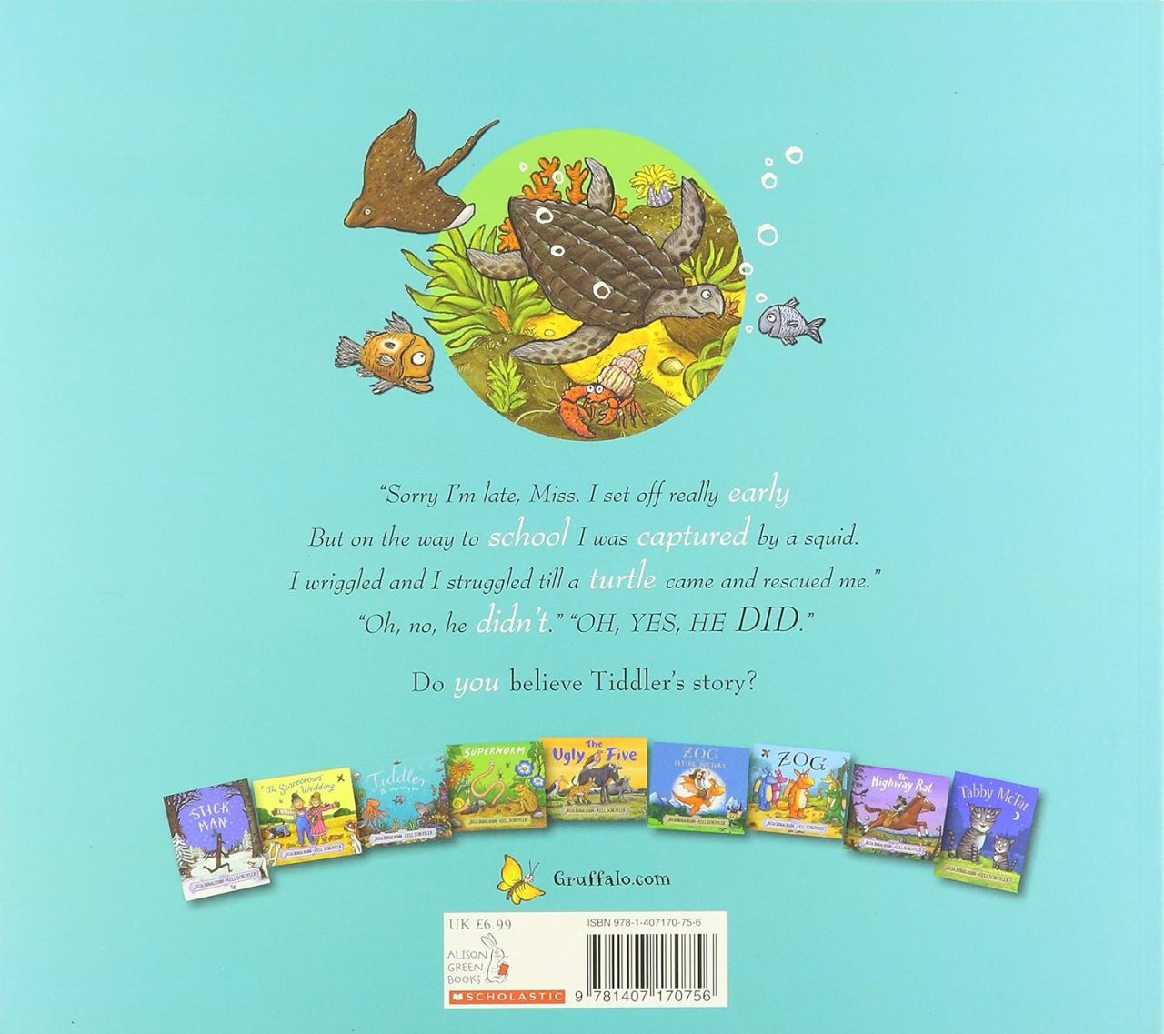 Tiddler by Julia Donaldson, Axel Scheffler | Waterstones