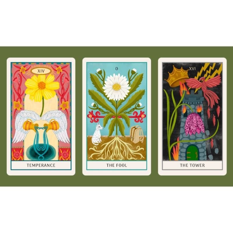 Floral Tarot: Access the Wisdom of Flowers by Nina Pace, Diana McMahon ...
